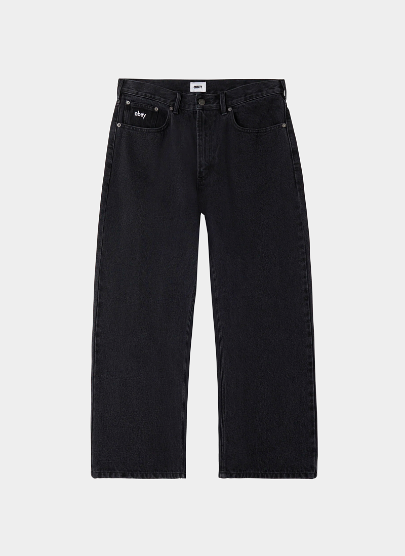 SALARIUM | Джинсы Bigwig Baggy Denim Faded Black